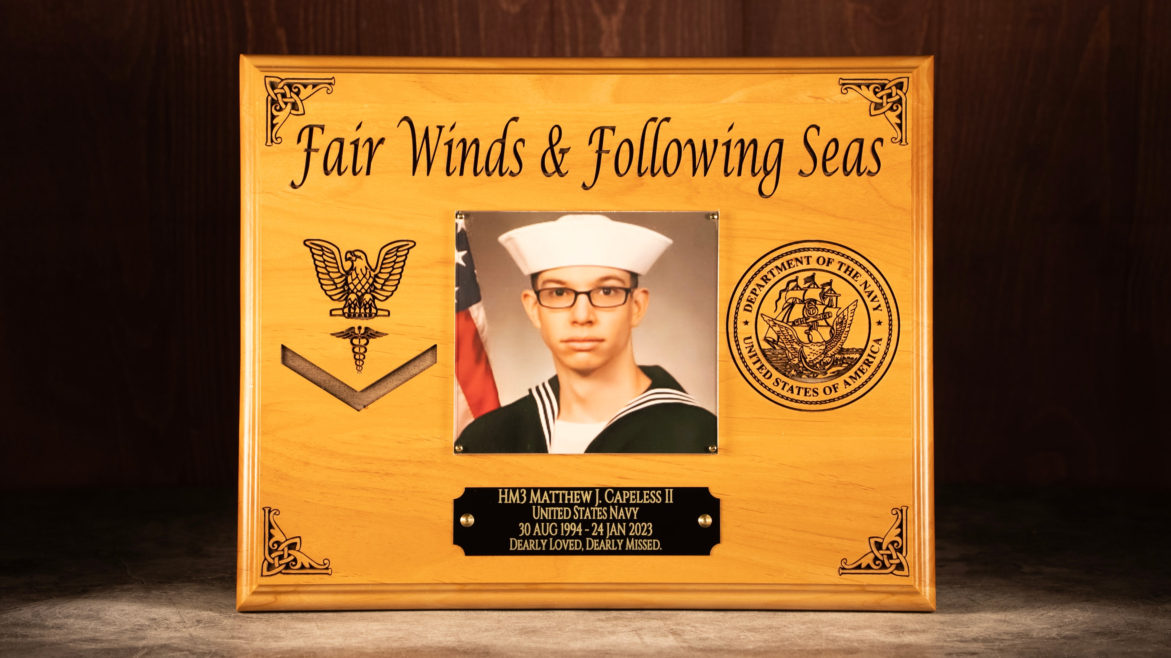 HM3 Matthew J. Capeless II – Til Valhalla Project