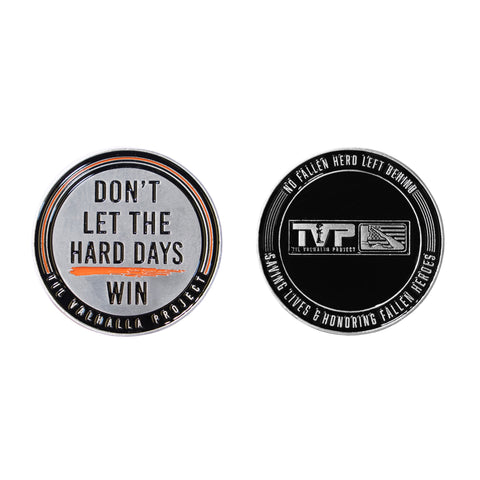 Hard Days - Challenge Coin – Til Valhalla Project