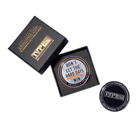 Hard Days - Challenge Coin – Til Valhalla Project