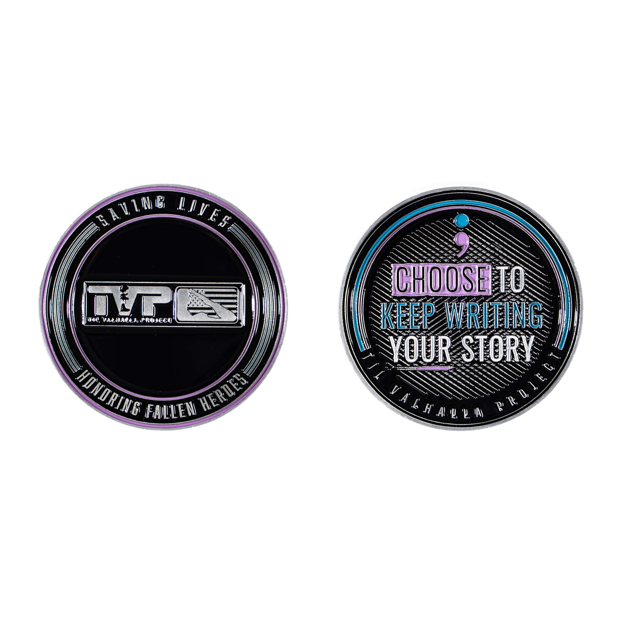 Keep Writing Your Story - Challenge Coin – Til Valhalla Project