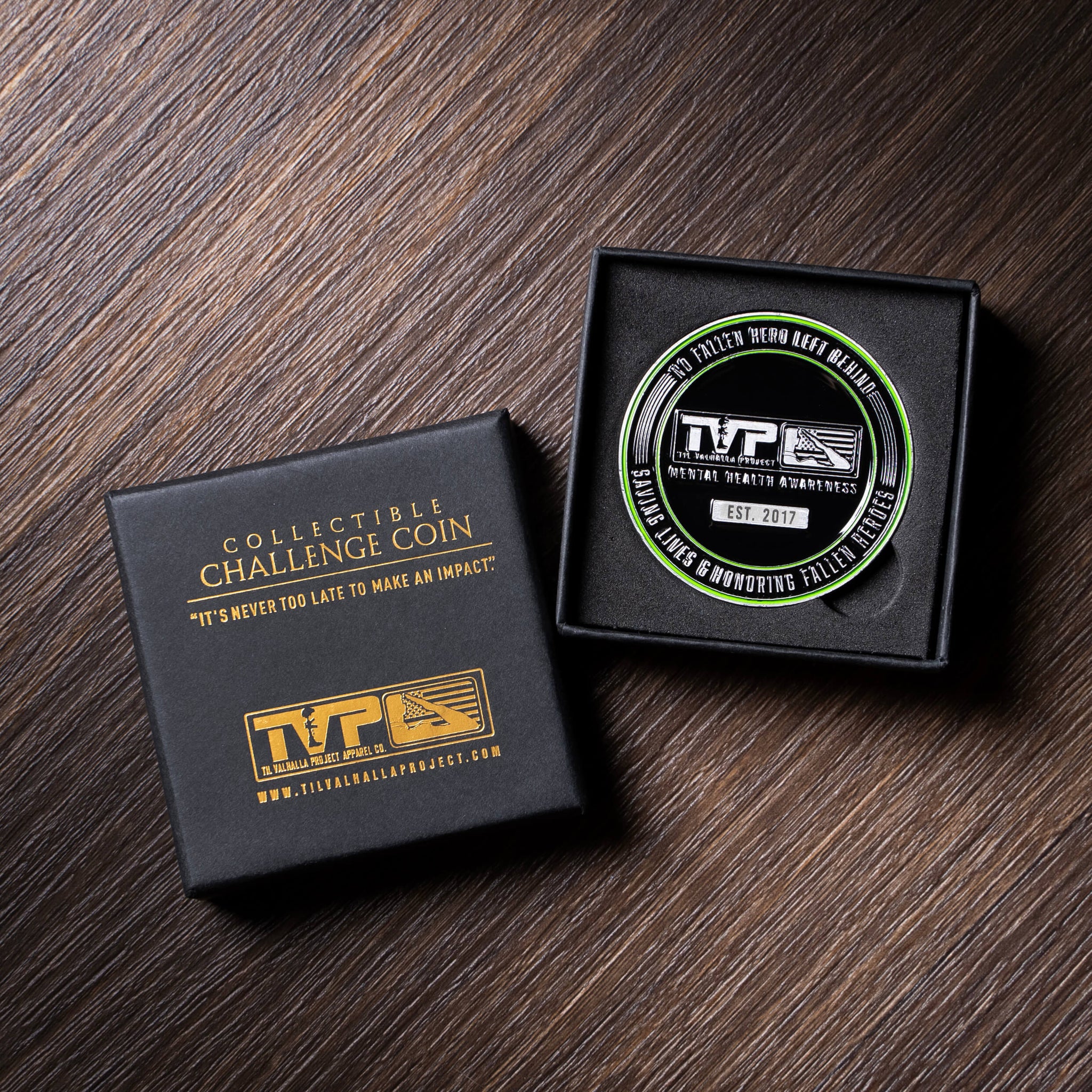 Mental Health Awareness - Challenge Coin – Til Valhalla Project