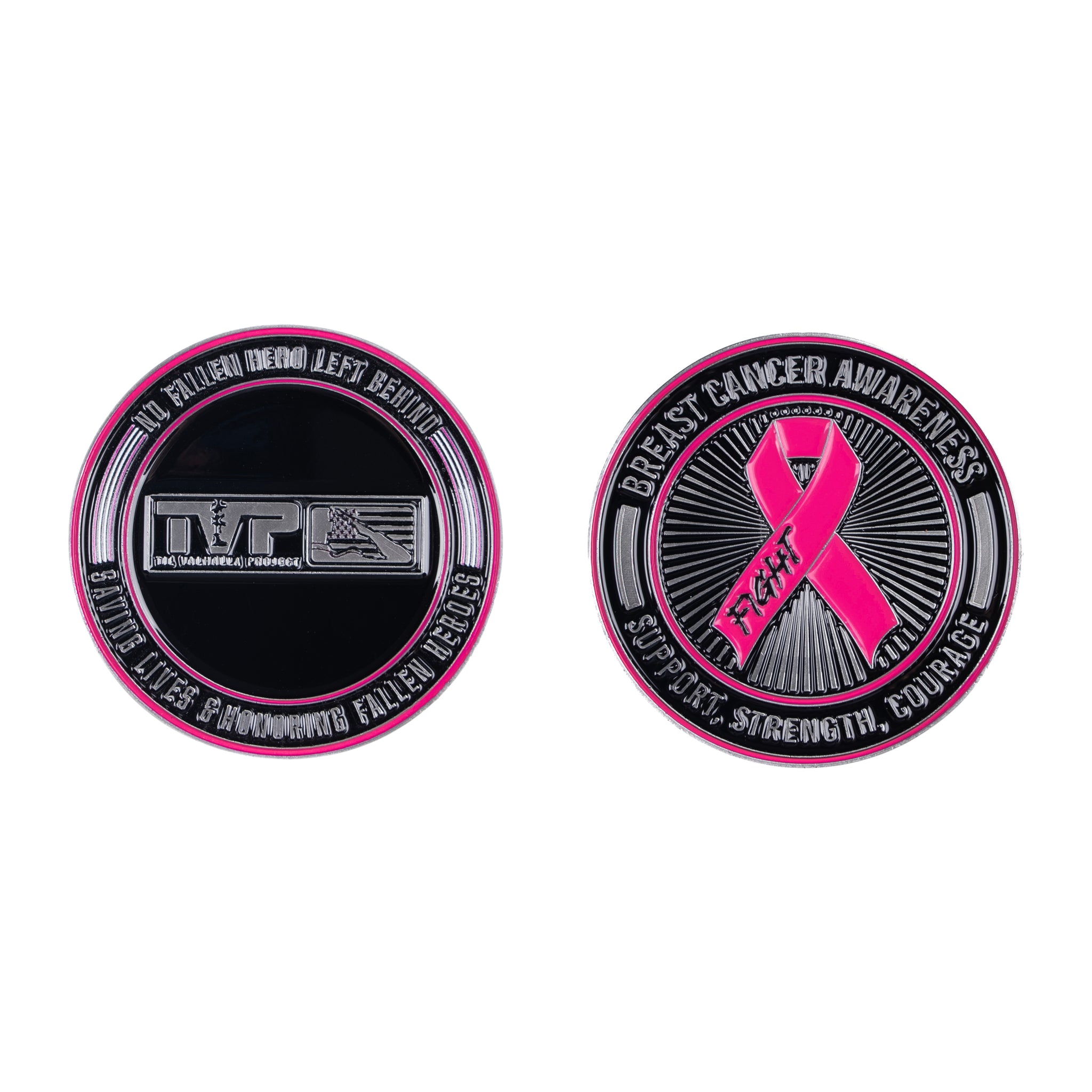 Breast Cancer Awareness - Challenge Coin – Til Valhalla Project