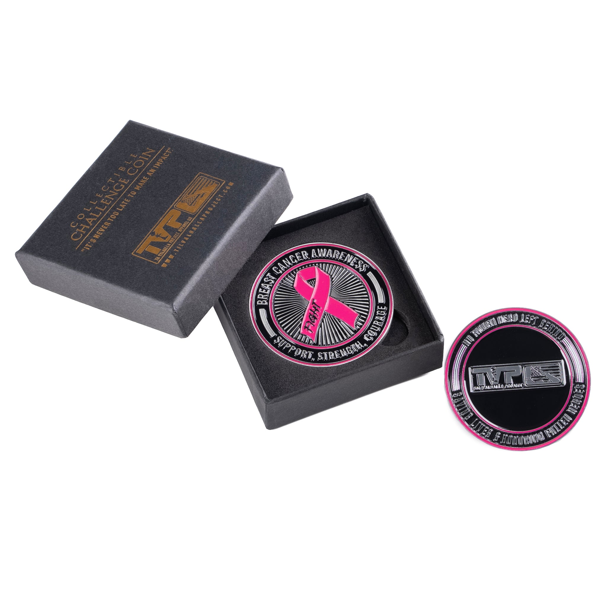 Breast Cancer Awareness - Challenge Coin – Til Valhalla Project