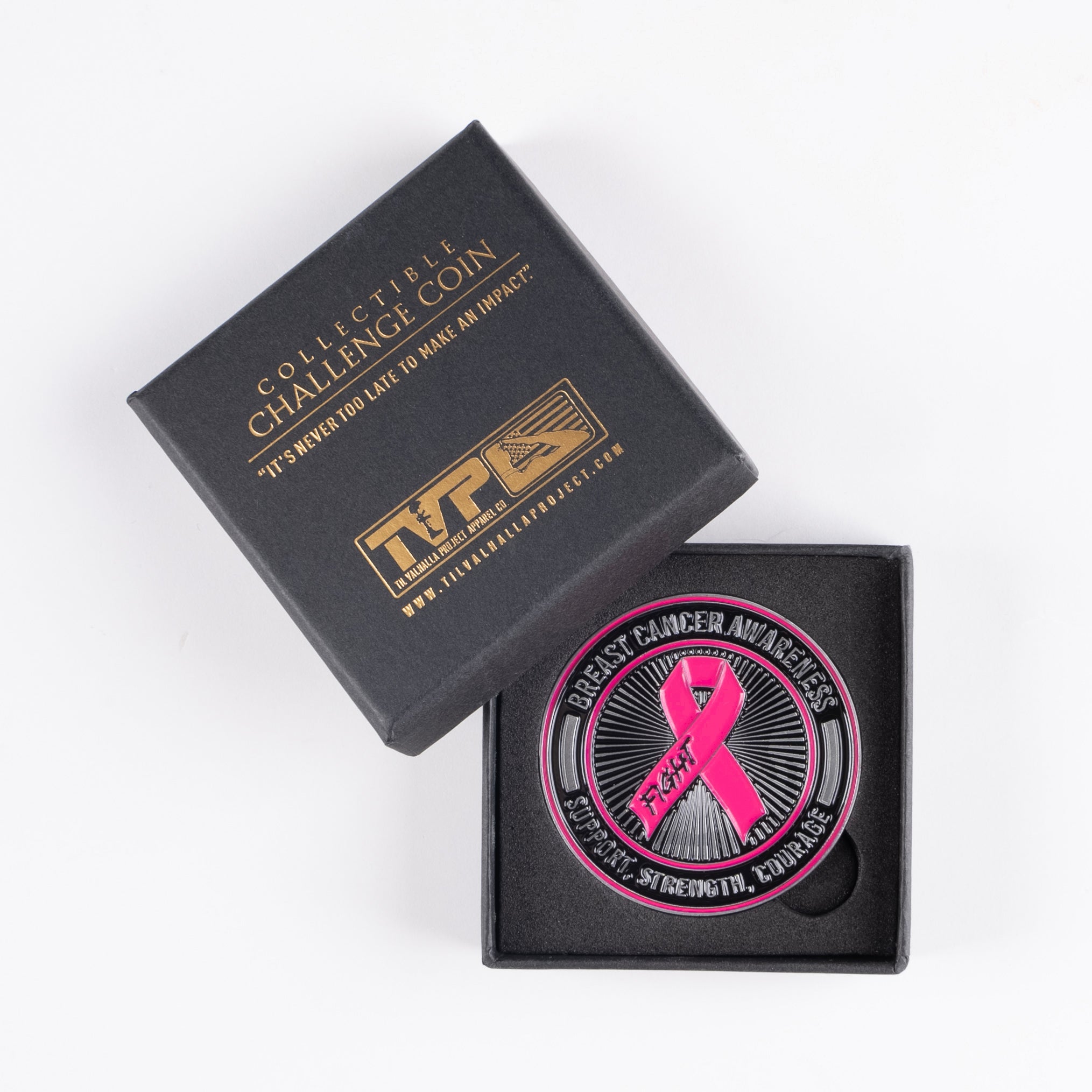 Breast Cancer Awareness - Challenge Coin – Til Valhalla Project