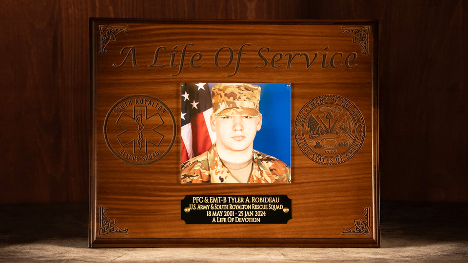 PFC & EMT-B Tyler A. Robideau