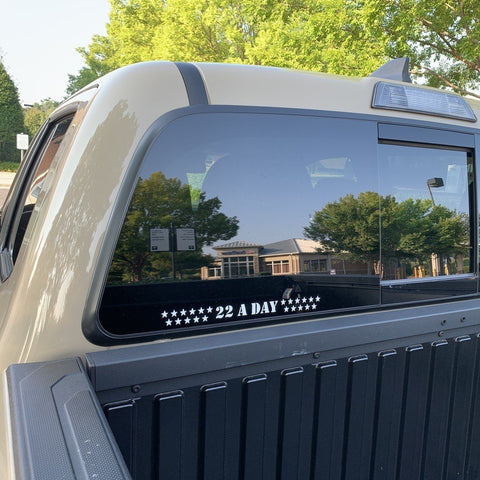 22 A Day Decal (12 inch) – Til Valhalla Project