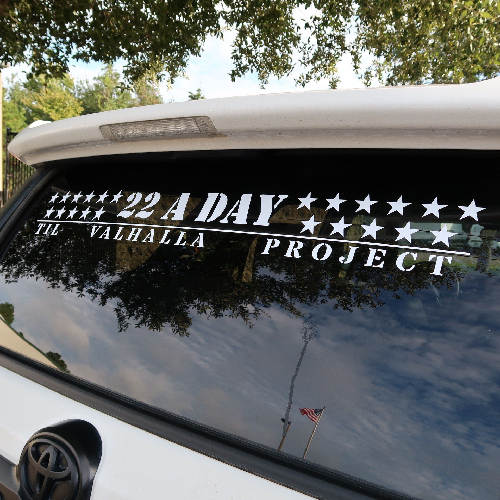 22 A Day Decal (36 inch)