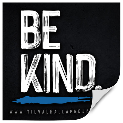 Be Kind - Sticker – Til Valhalla Project